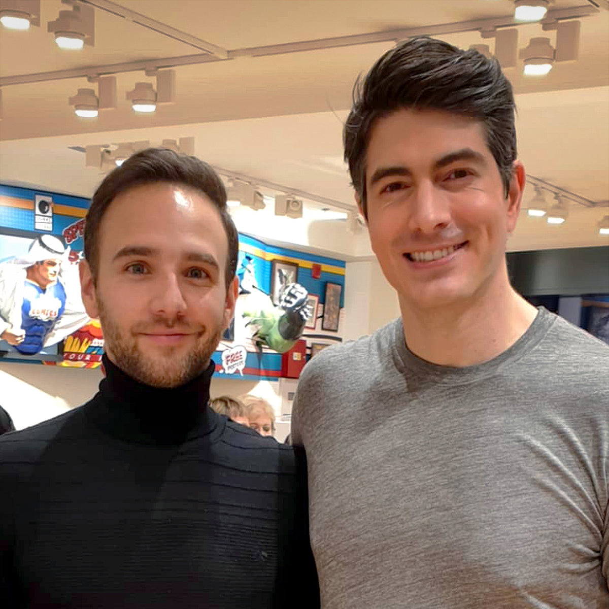 Meeting The Greats: Brandon Routh – Warren Louw Store